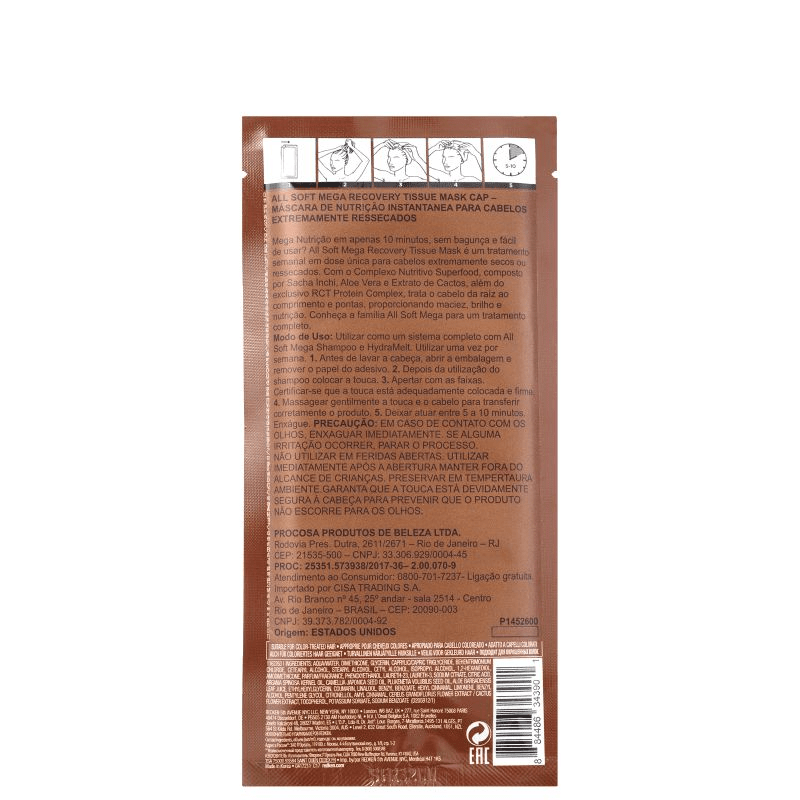 Redken All Soft Mega Sheet Mask Unidade - Os Melhores Produtos Para ...